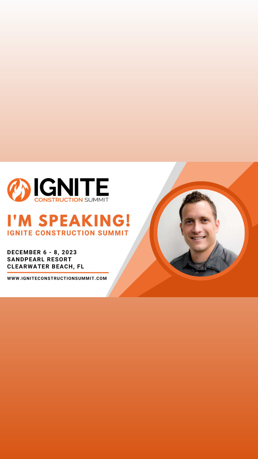 President Kenneth Roy III Speaks At Ignite Construction Summit